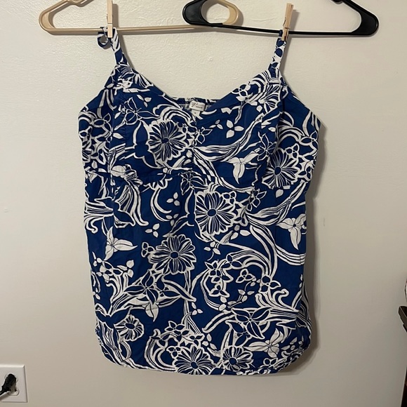 Venezia | Tops | Cato Blue White Tank | Poshmark